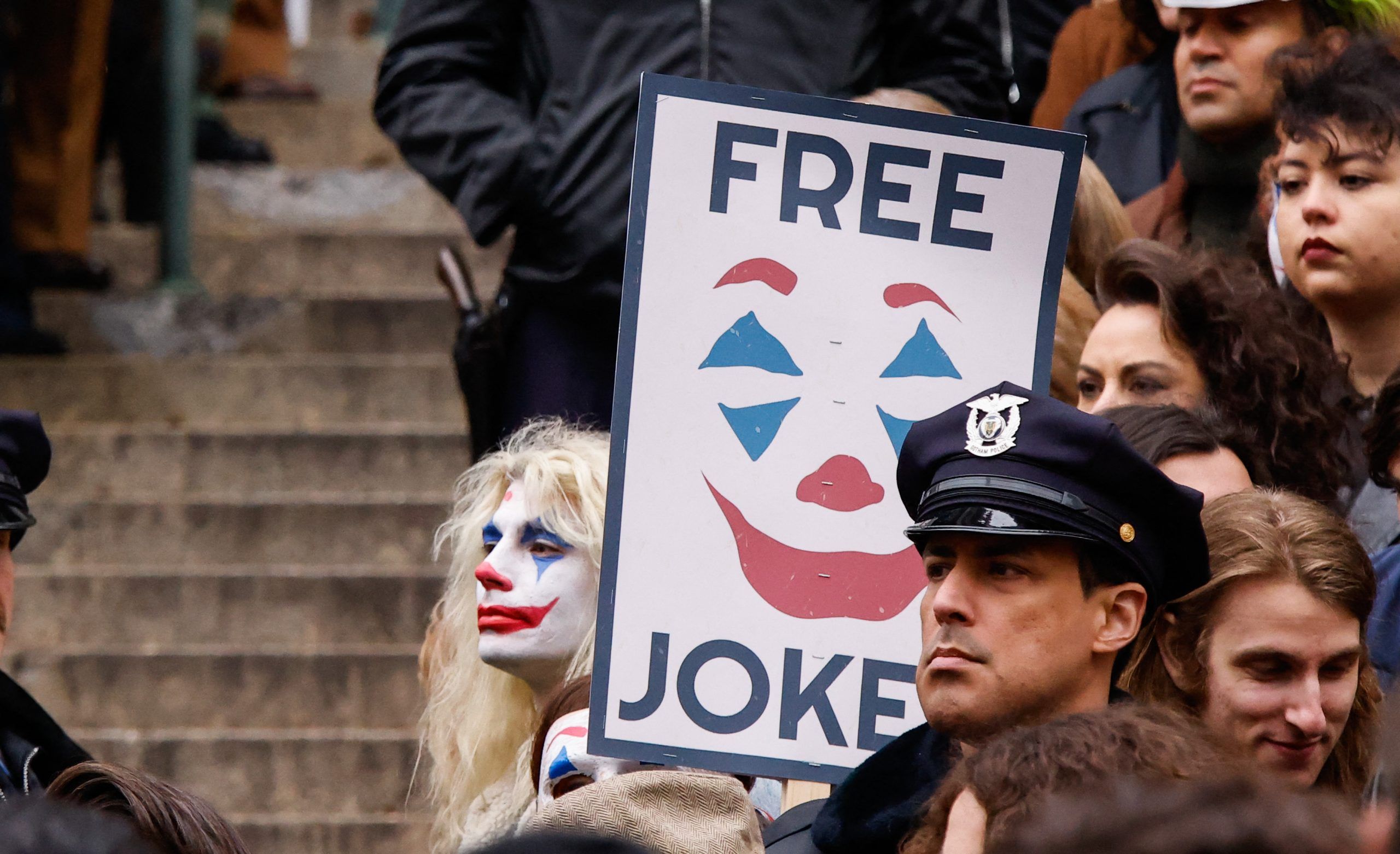 Protests erupt in NYC - not for Trump but for 'The Joker' | Toronto Sun