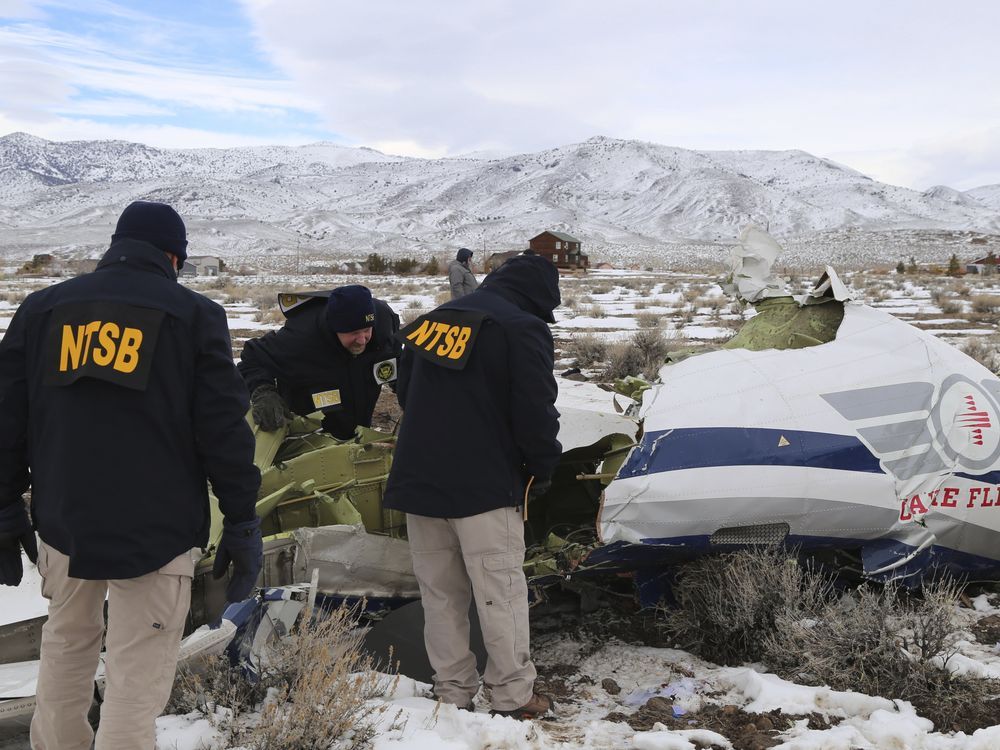 Wing parts from air ambulance fell far from wreckage, NTSB reports ...