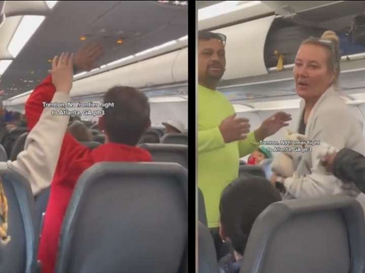 CAUGHT ON CAMERA: Passenger voted off plane by other passengers ...
