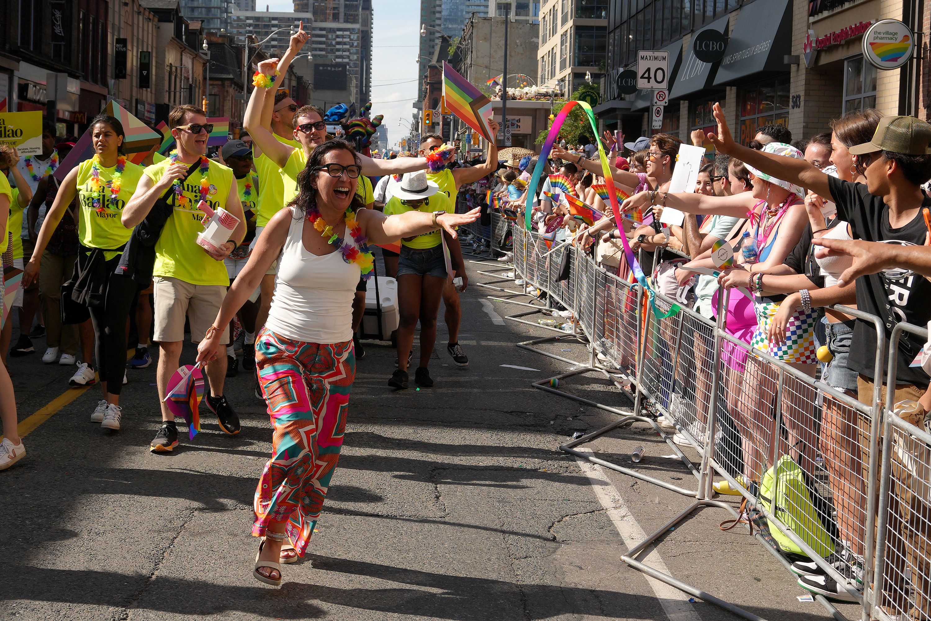 Large crowds pack Toronto streets at Canada’s largest Pride parade ...