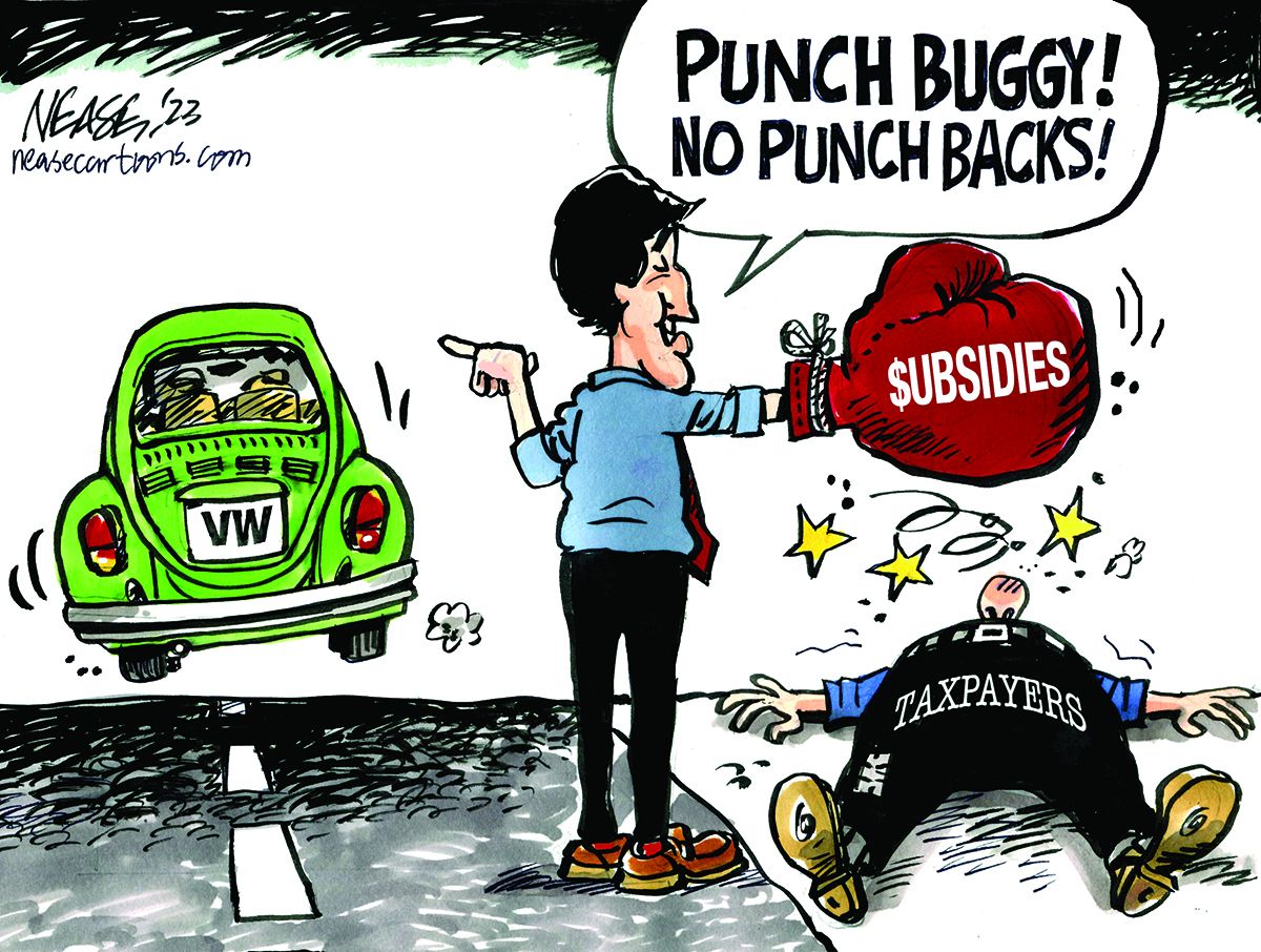 Steve Nease cartoon, June 16, 2023 | Toronto Sun