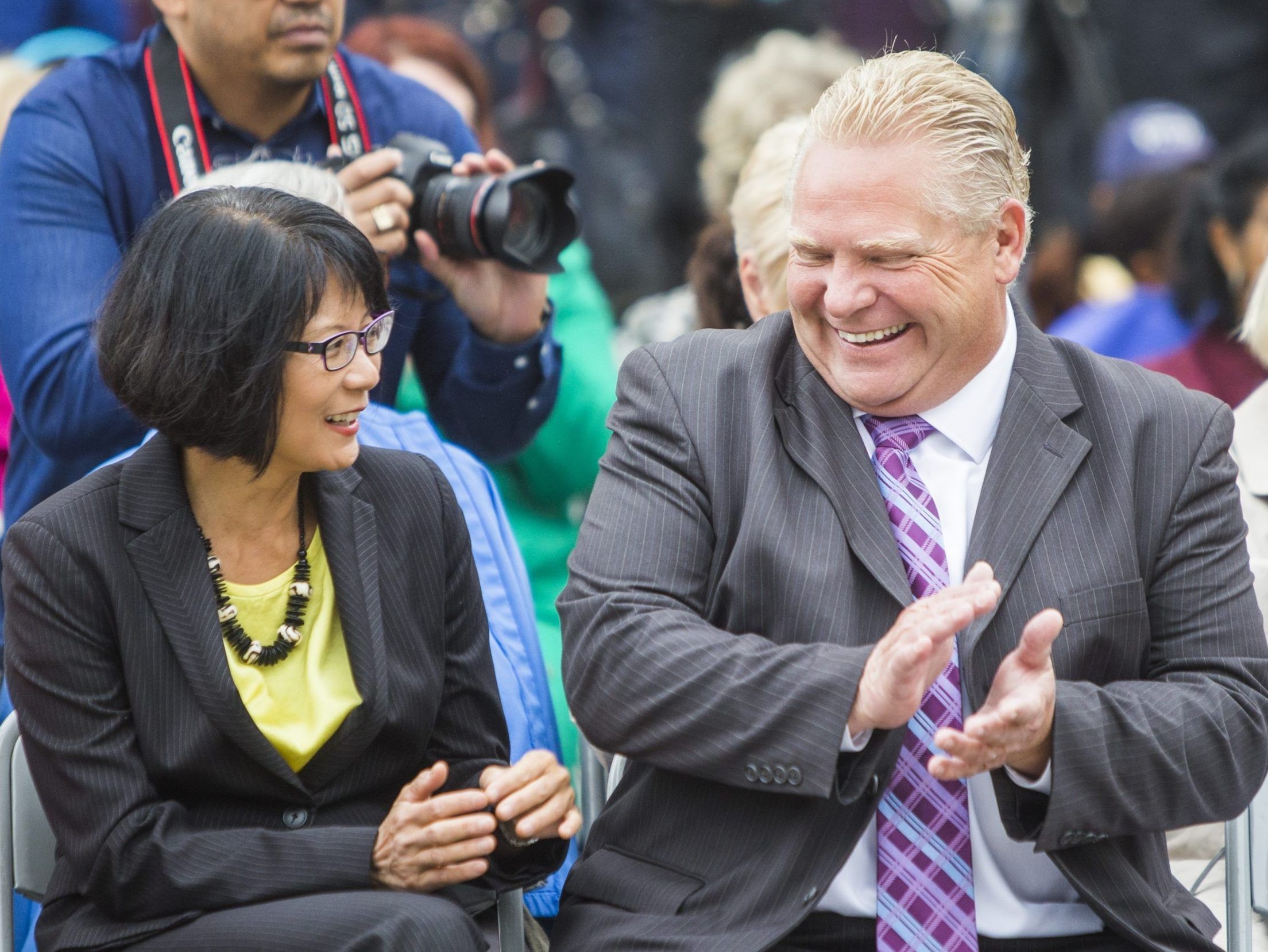 Here's why Doug Ford and Olivia Chow won't be fighting all the time | Toronto Sun