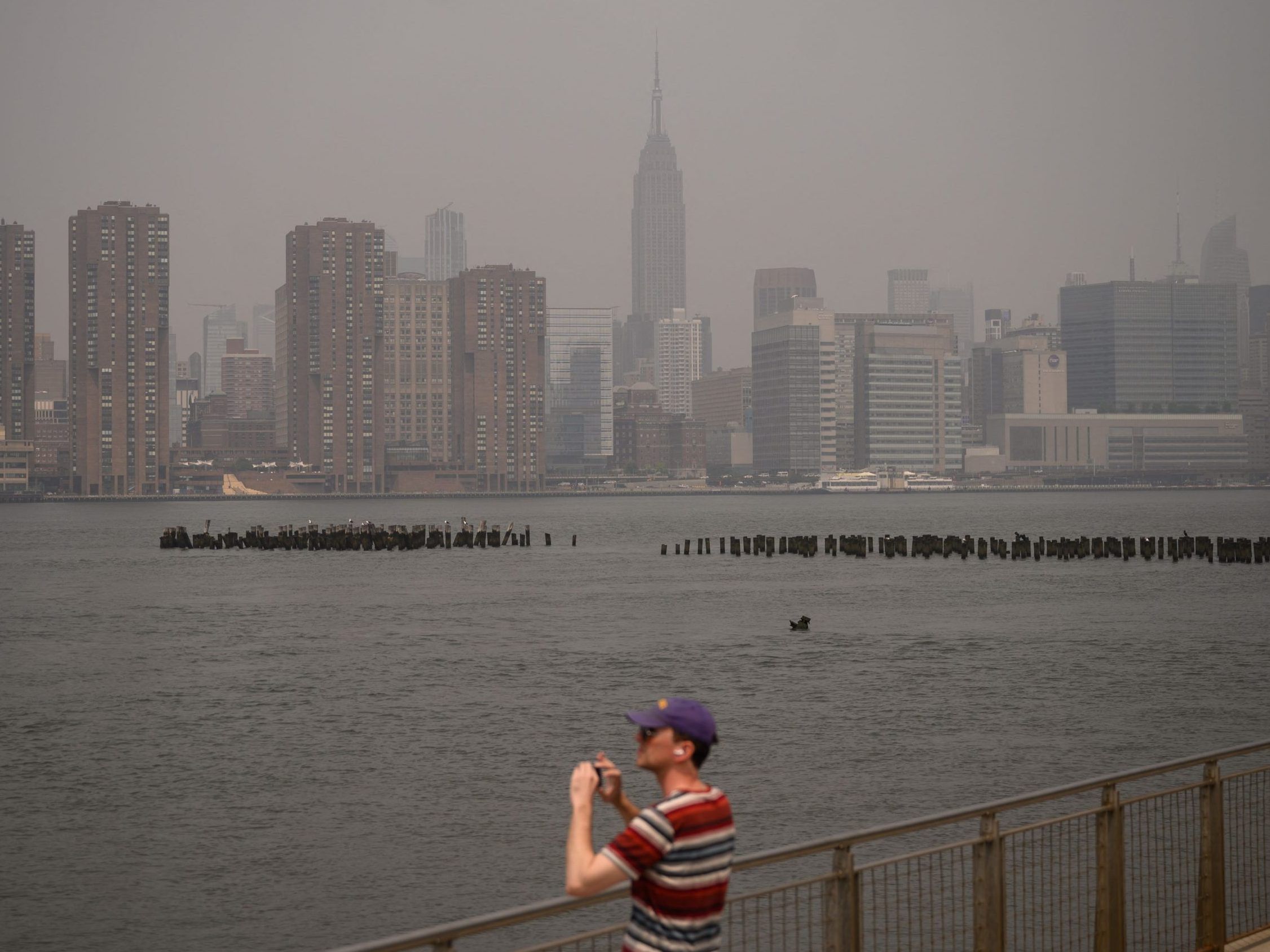 Haze, heat and storms are dulling start of summer in parts of the U.S ...