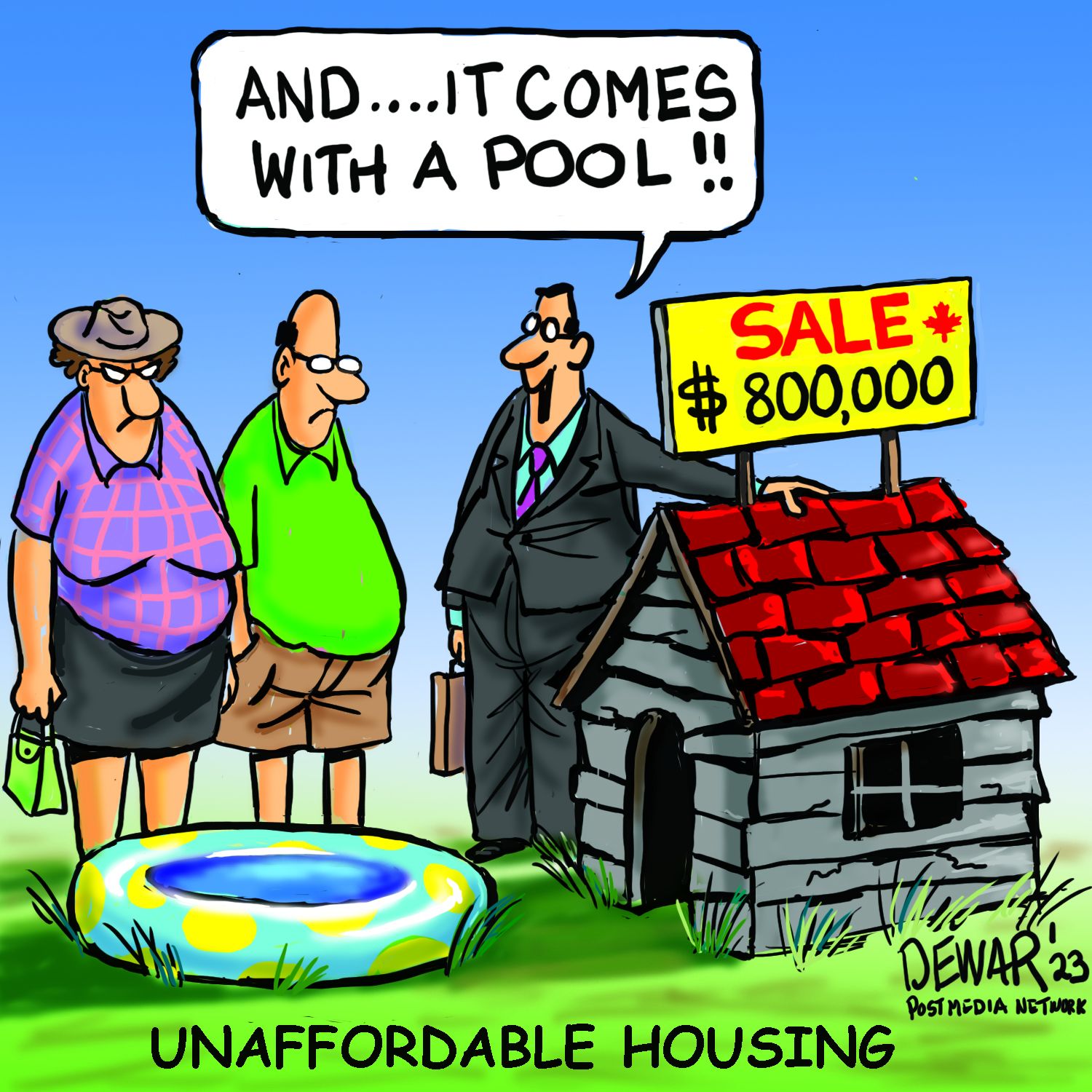 Sue Dewar cartoon, Aug. 1, 2023 | Toronto Sun