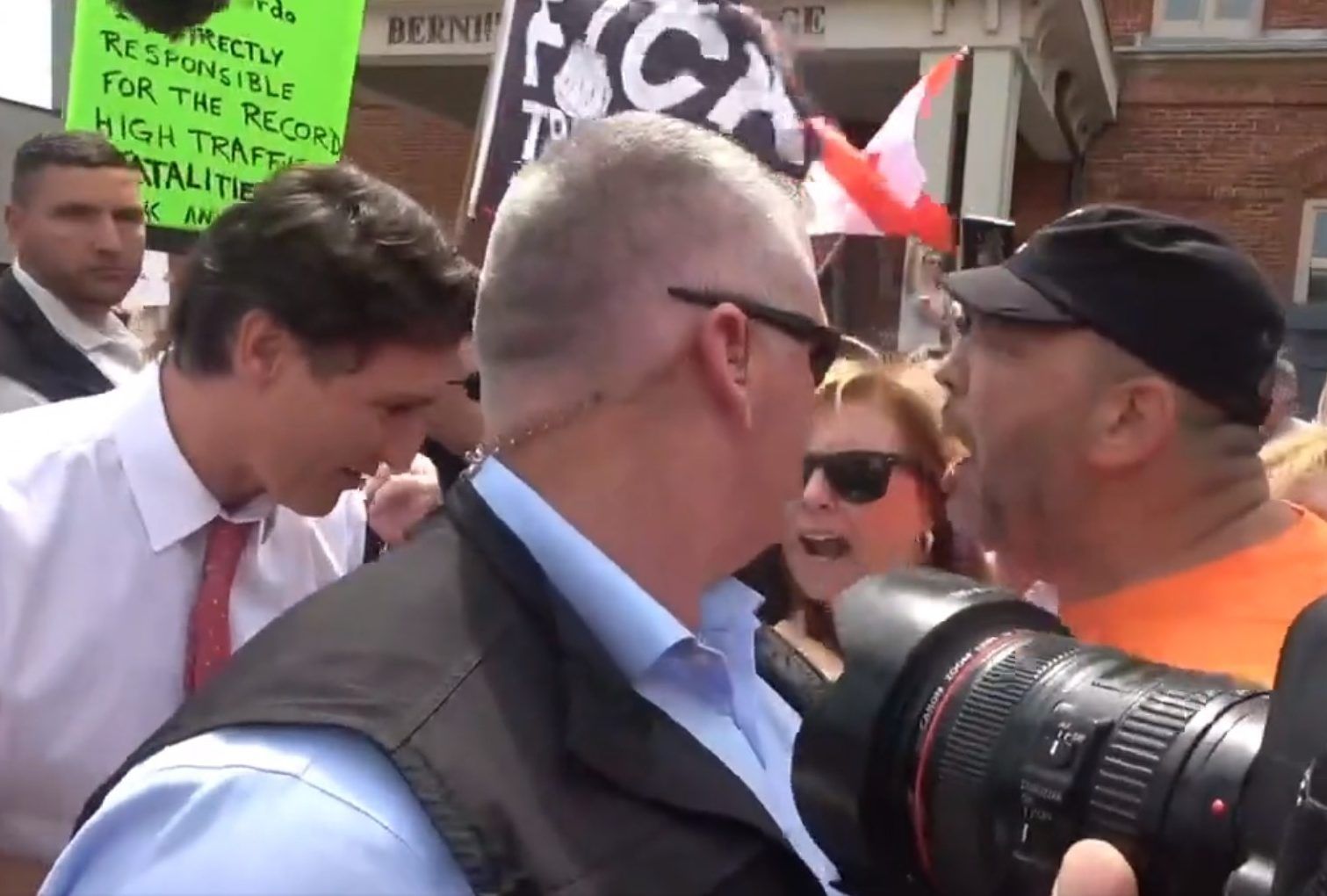 Protests like the one Trudeau saw in Belleville will only help him ...