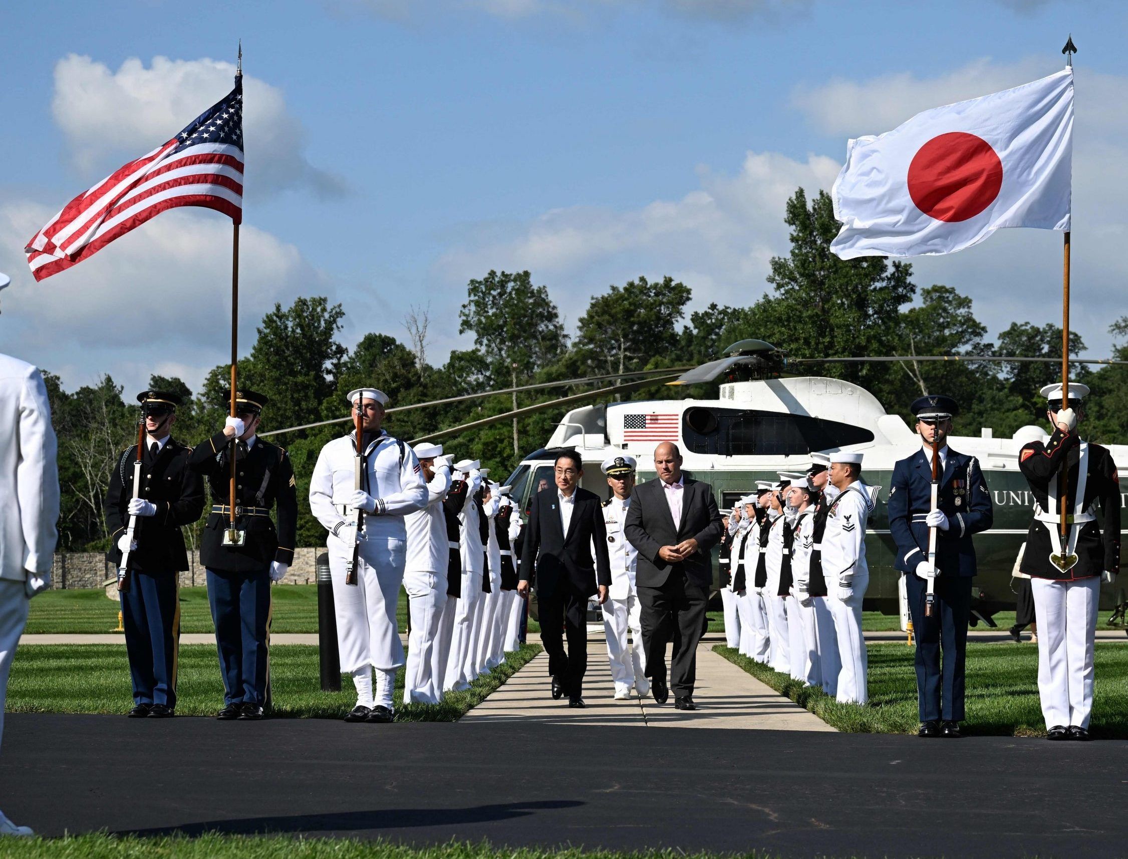 United States, Japan and South Korea agree to new security pledge ...