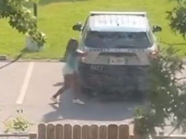 Second video shows mistress meeting Maryland cop for romp in vehicle ...