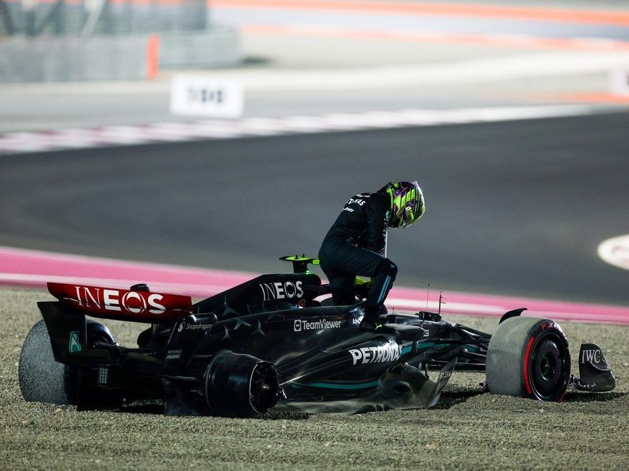 F1 governing body to review Hamilton's actions after crossing track ...