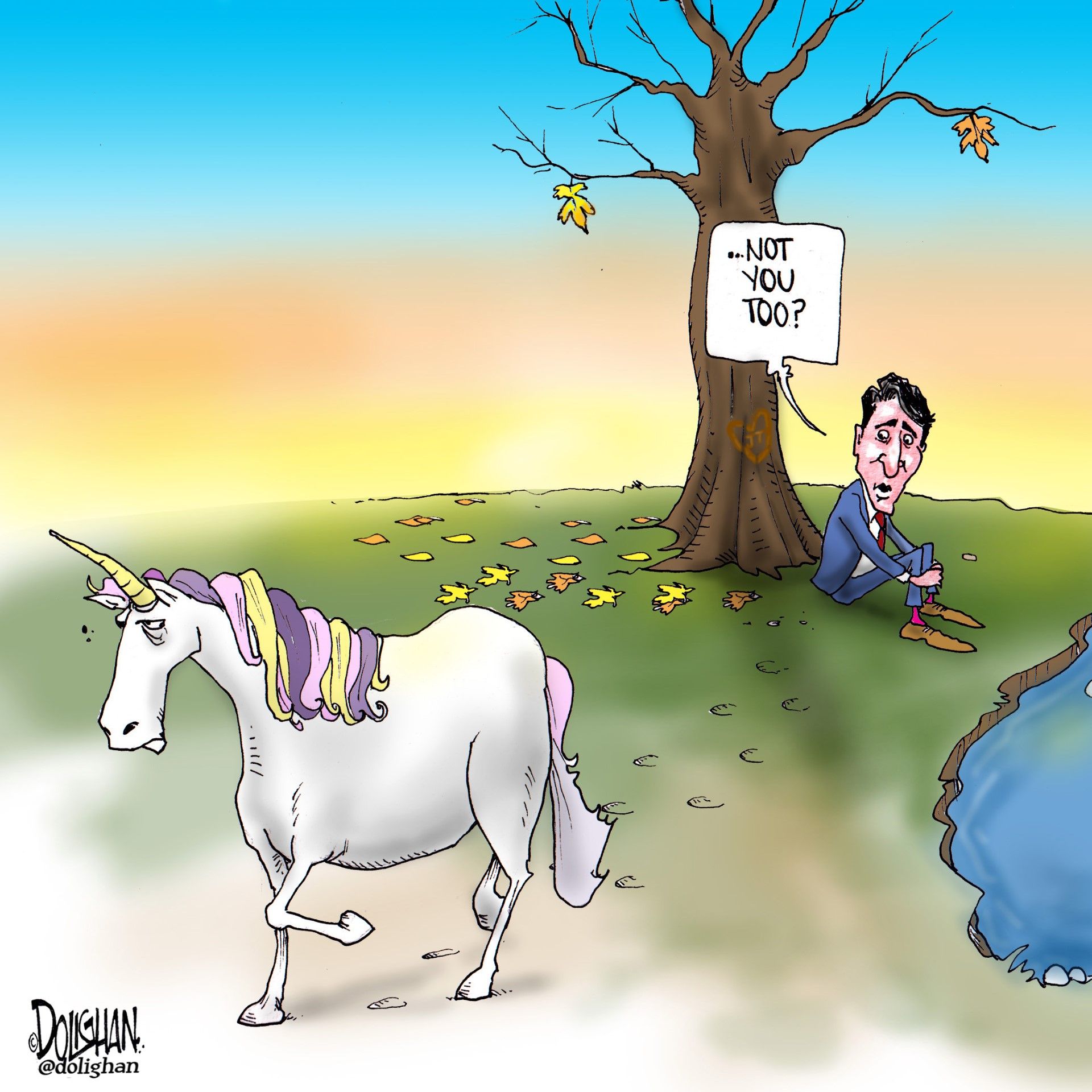 Tim Dolighan cartoon, Oct. 26, 2023 | Toronto Sun