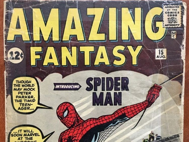 Comic shop looking to sell copy of first appearance of Spider-Man ...
