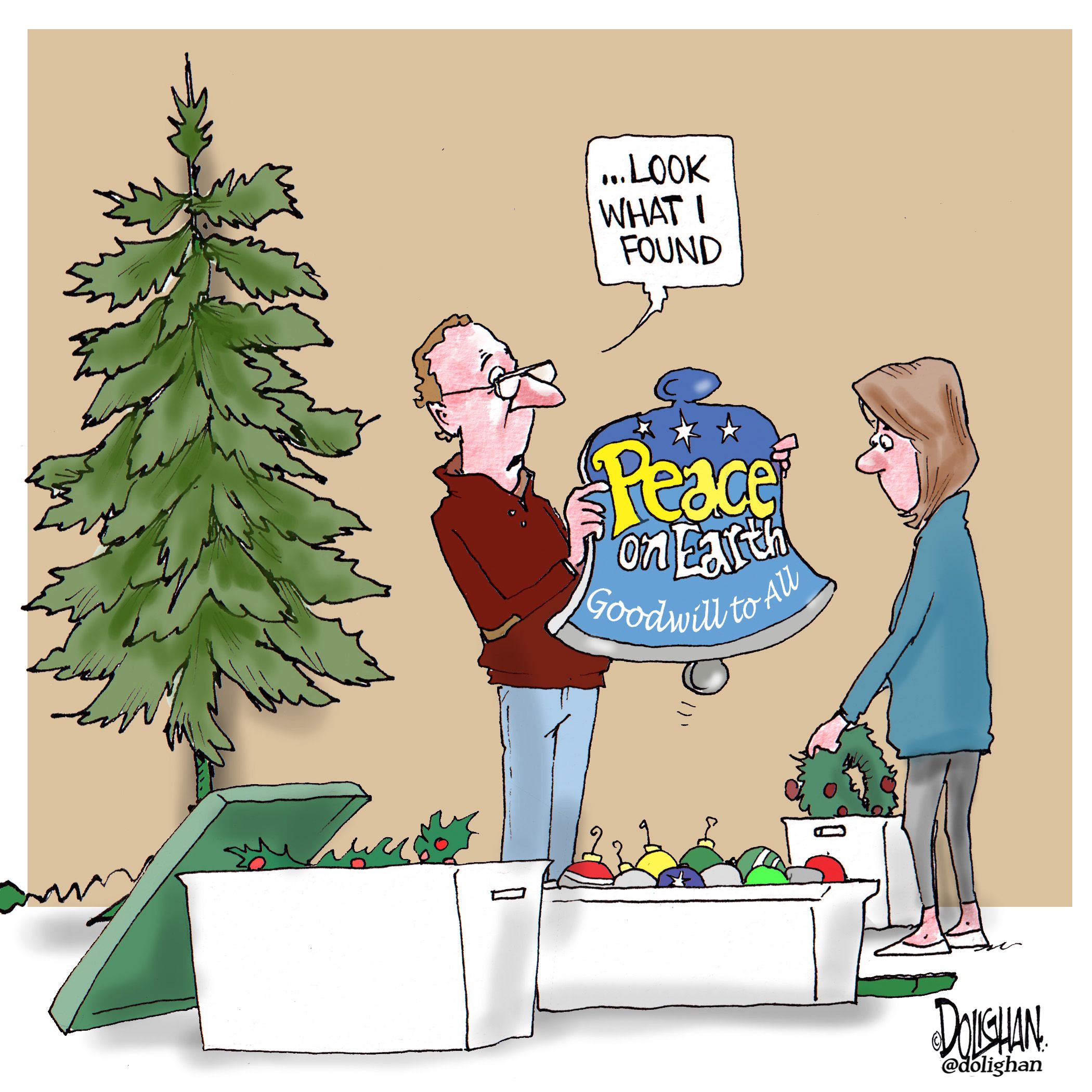 Tim Dolighan cartoon, Nov. 27, 2023 | Toronto Sun