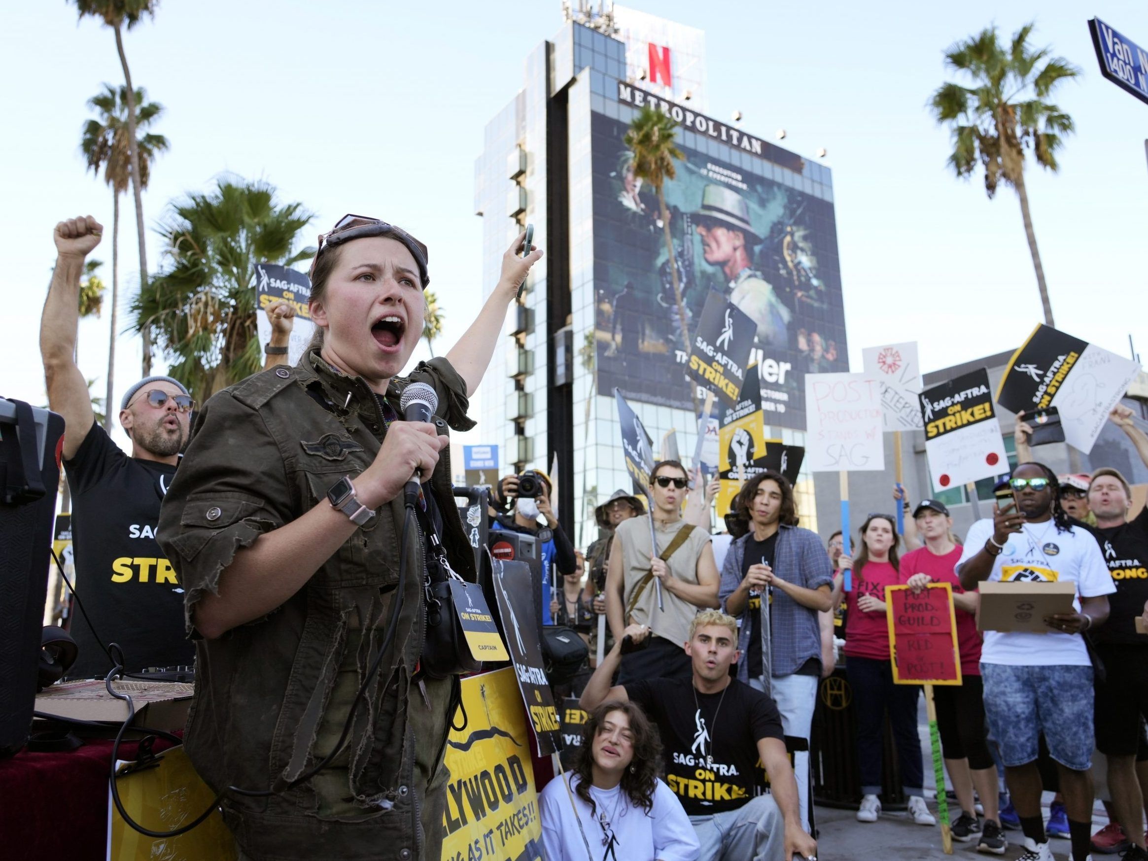 Hollywood actors strike over as union, studios reach tentative deal ...