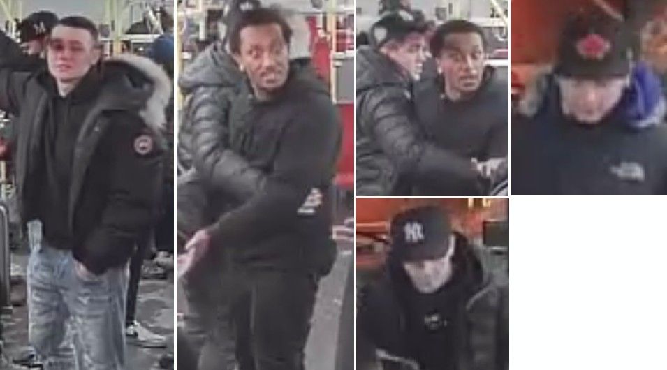 Four men sought for TTC streetcar assault eight months ago | Toronto Sun