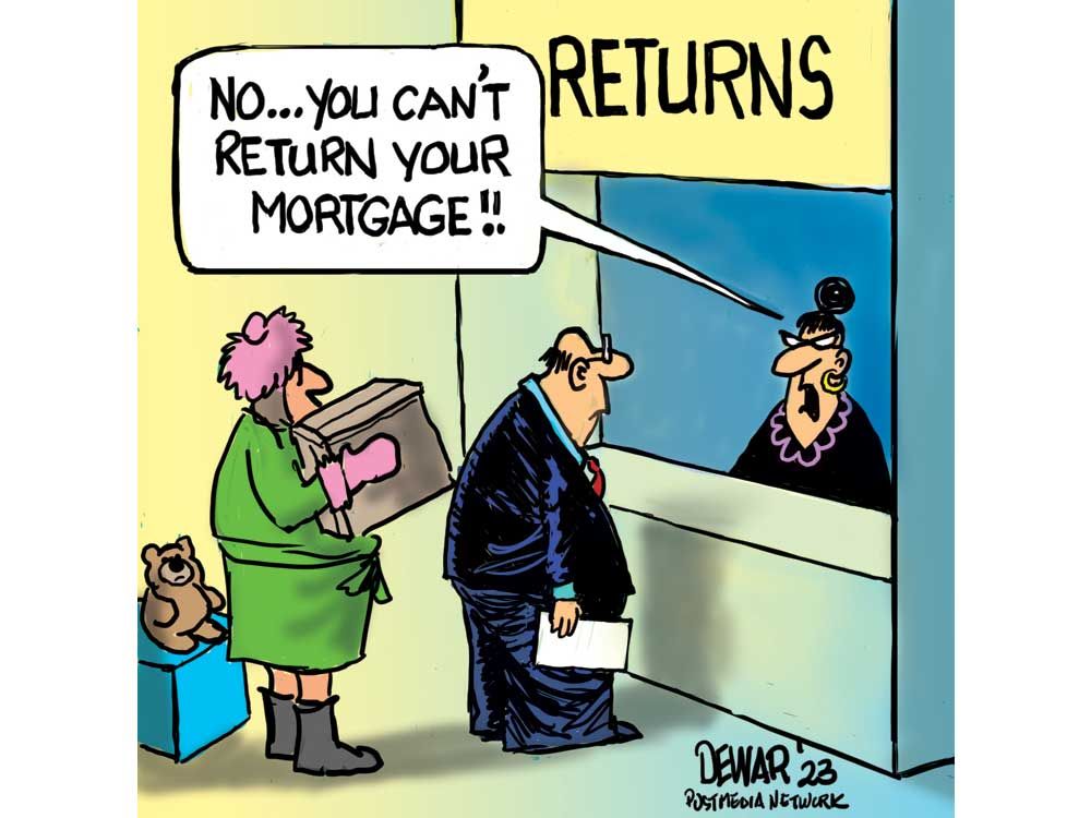 Sue Dewar cartoon, Dec. 26, 2023 | Toronto Sun