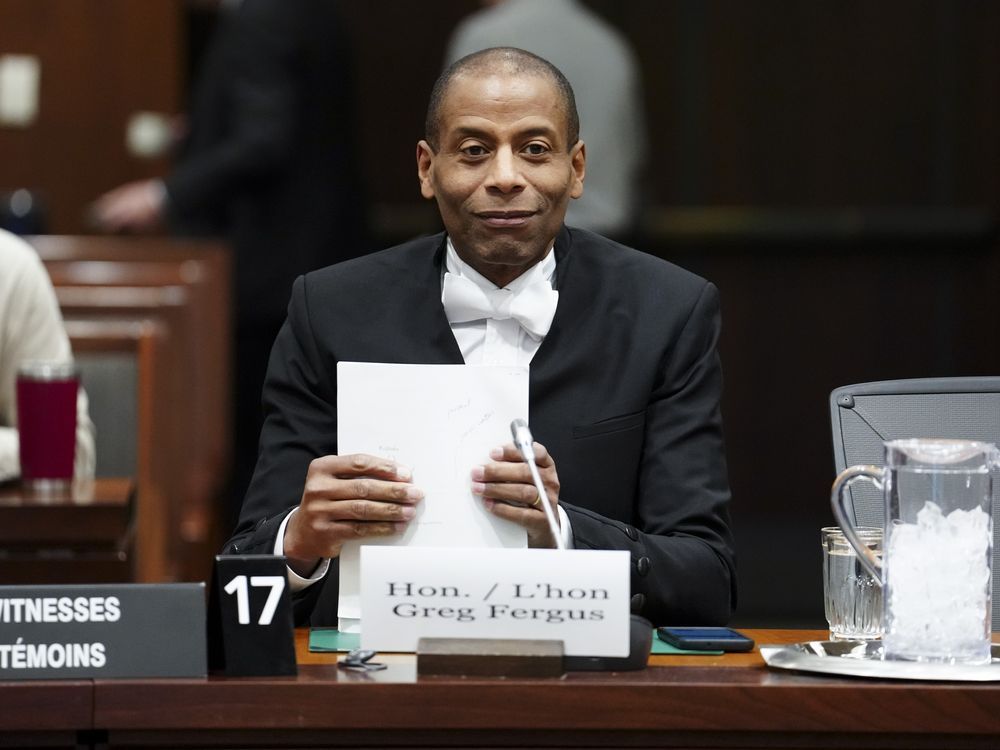 Greg Fergus will need to pay fine, apologize to stay as Speaker: NDP ...