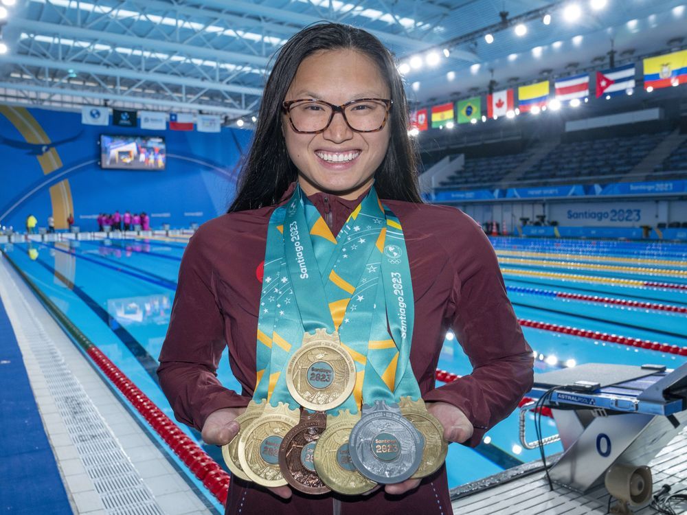 Olympic champion Maggie Mac Neil manages asthma en route to Paris ...