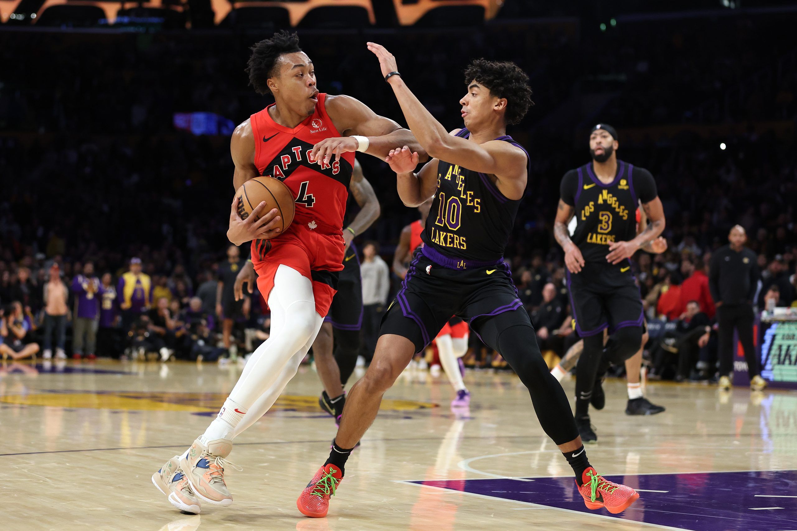 Raptors and Lakers put on quite the show in a late-night thriller ...