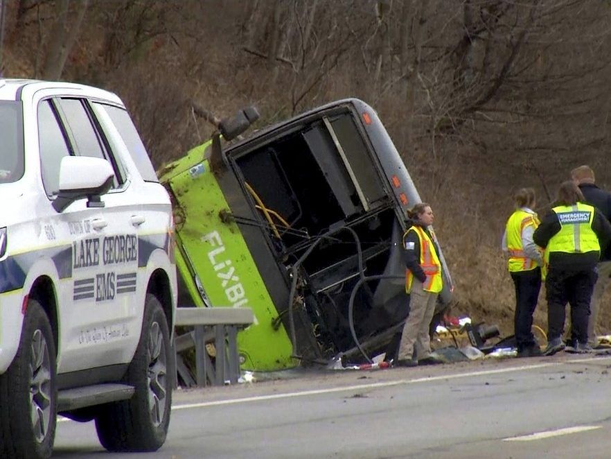 Montreal woman, 74, killed in upstate New York bus crash | Toronto Sun
