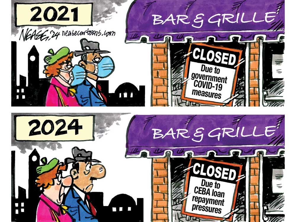 Steve Nease cartoon, Jan. 17, 2024 | Toronto Sun