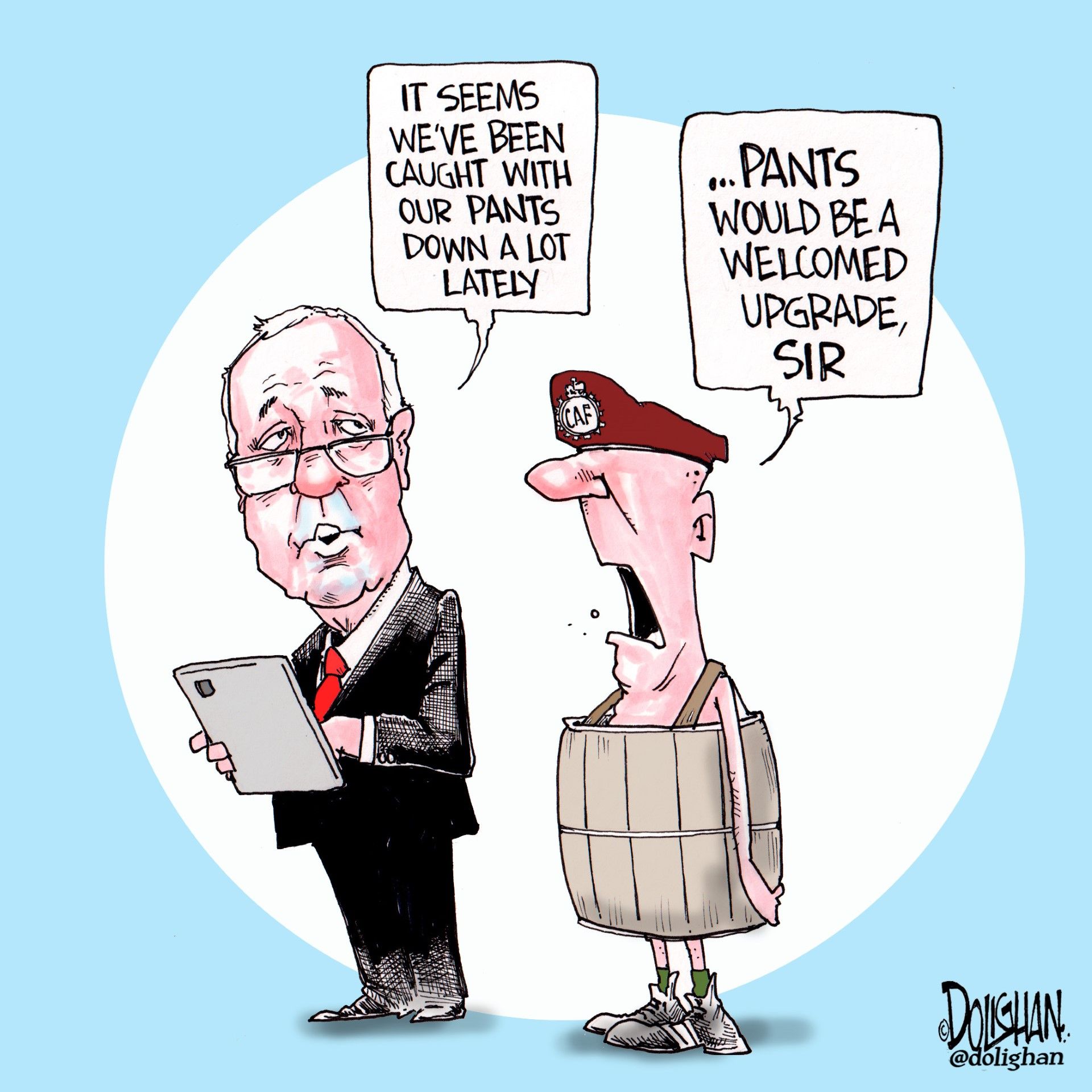 Tim Dolighan cartoon, Feb. 26, 2024 | Toronto Sun