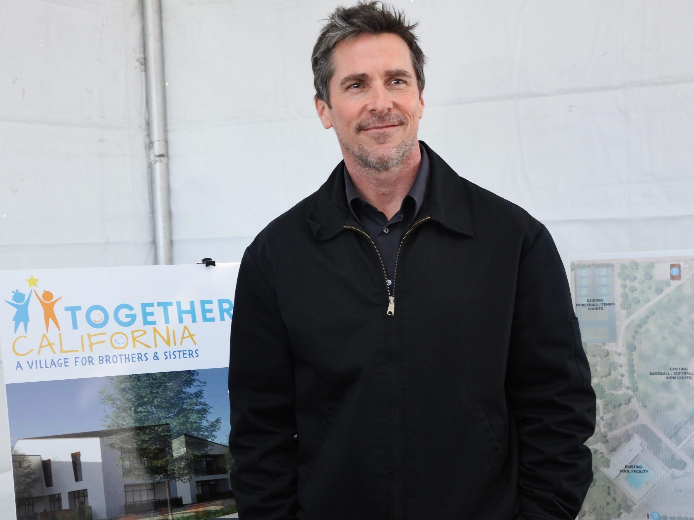 Christian Bale breaks ground on foster homes in California | Toronto Sun