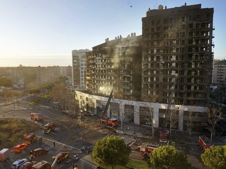 Police find 10th body in the charred remnants of a Spanish apartment ...