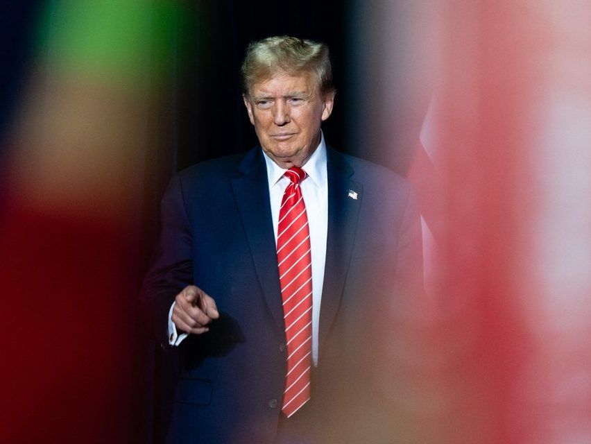 Trump ramps up dark rhetoric in Ohio stump speech for Senate candidate ...