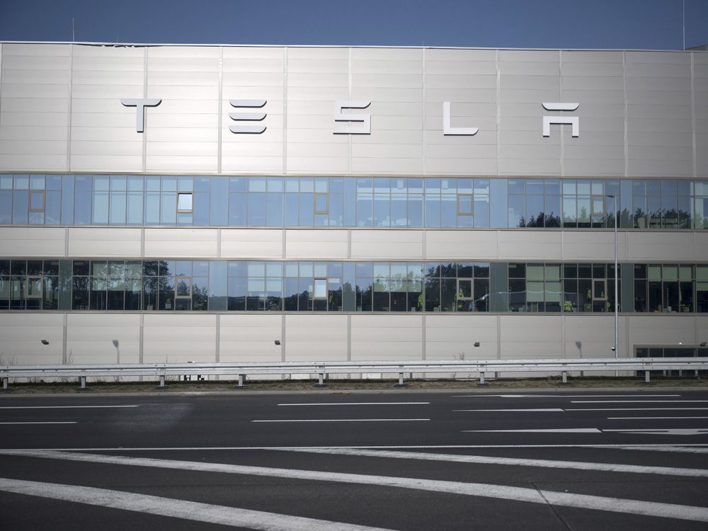 Production at Tesla’s plant in Germany halted after power outage ...