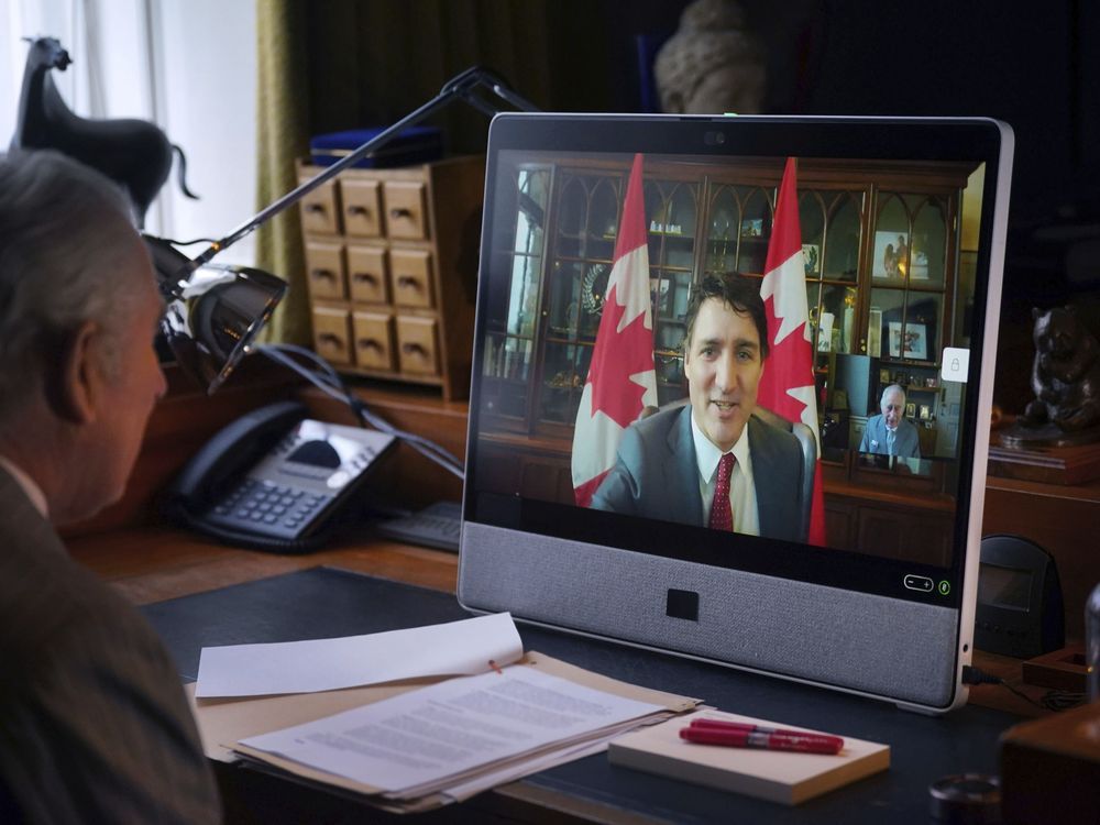 Trudeau speaks with King Charles for first time since cancer diagnosis ...