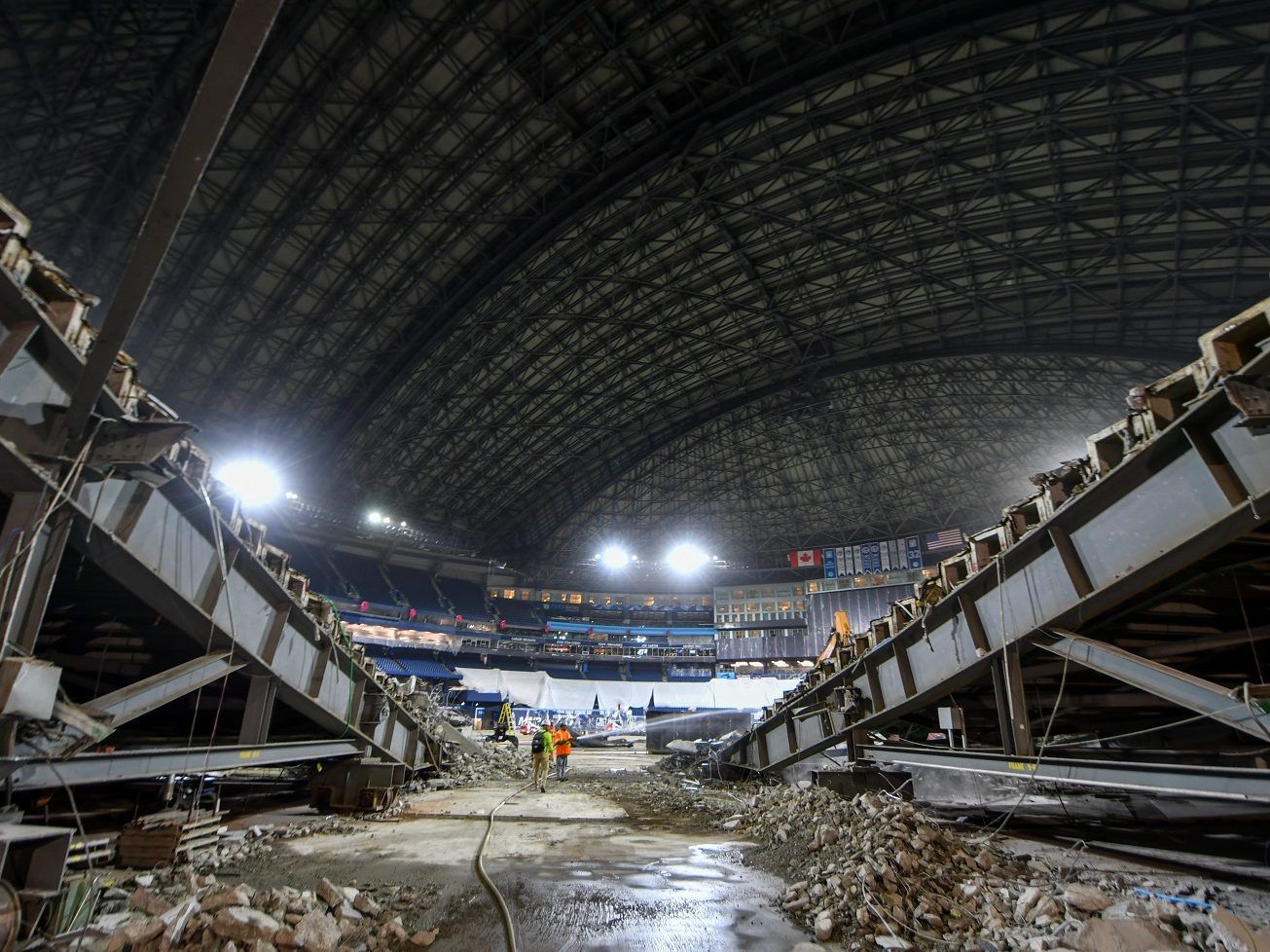 Nearly $400 million spent, 650,000 hours logged on Rogers Centre renos ...