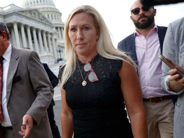 Taylor Greene posts weightlifting video after rival's ‘butch body’ dig ...