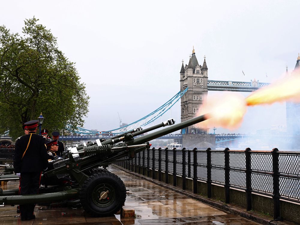 King Charles’ coronation anniversary marked by ceremonial gun salutes ...