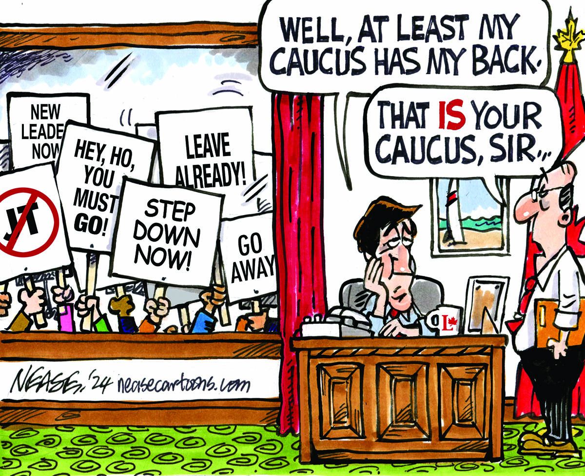 Steve Nease cartoon, May 29, 2024 | Toronto Sun