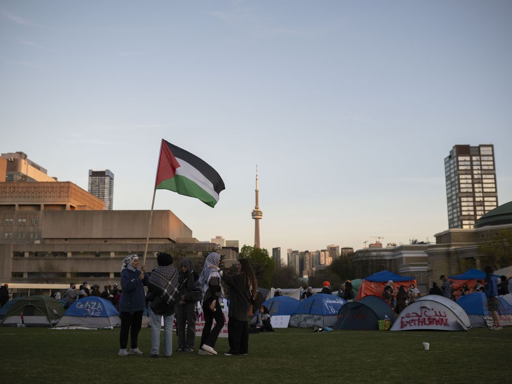 Pro-Palestinian university encampments ’need to move,’ Doug Ford says ...