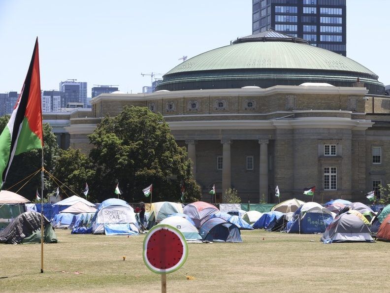 U of T seeking injunction to clear pro-Palestinian protest encampment ...