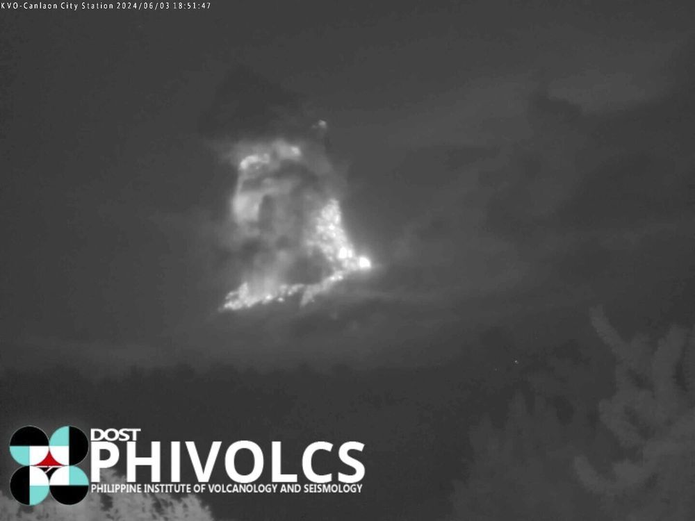 Volcano erupts on central Philippine island; hundreds evacuated ...