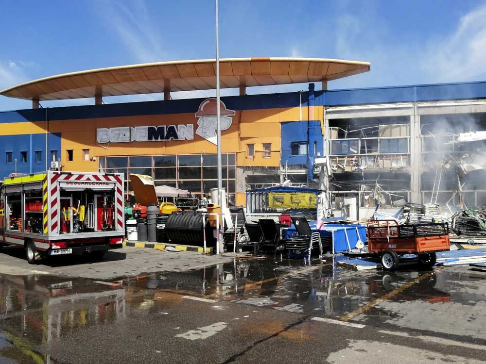 Explosion at DIY chain store in Romania injures at least 13 people ...