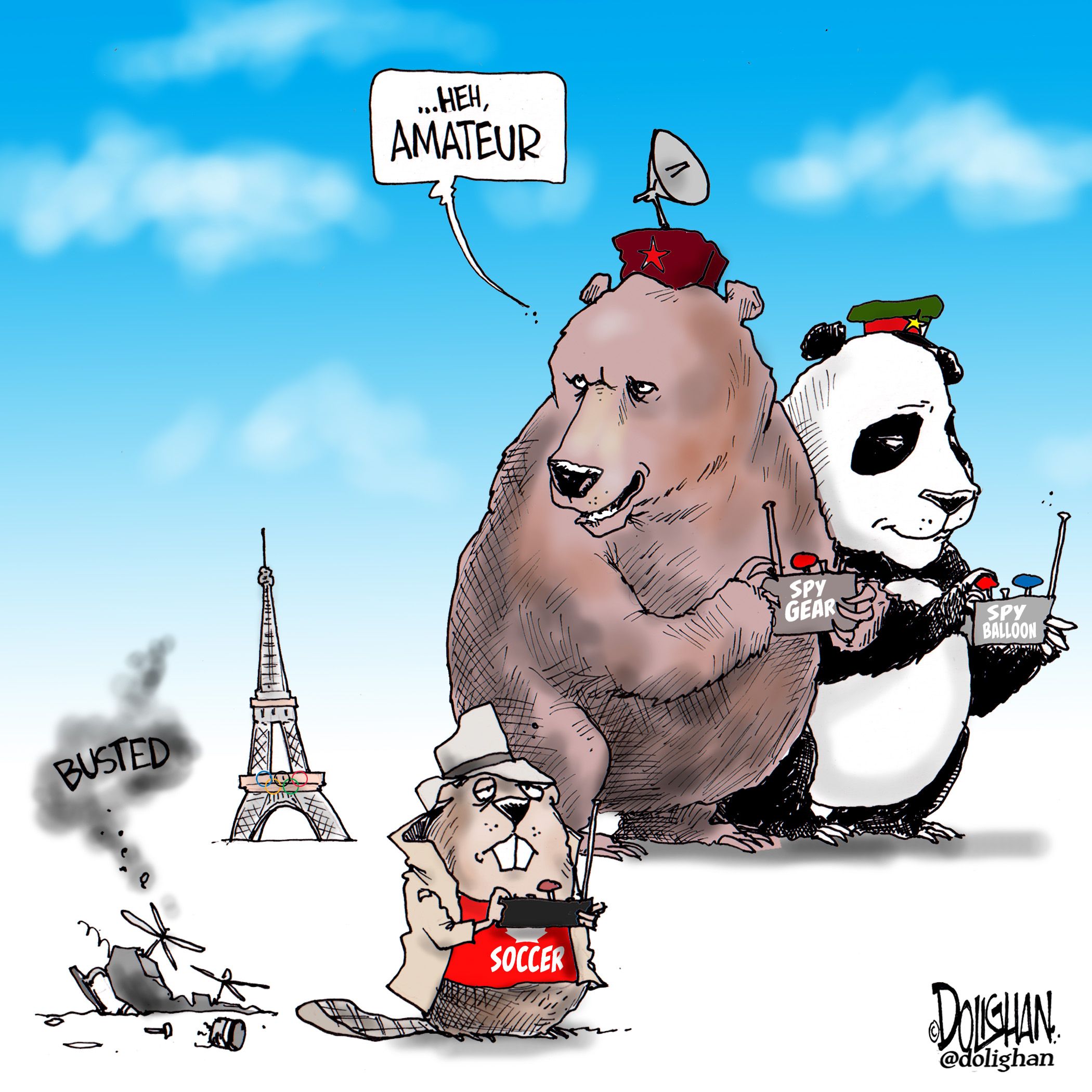 Tim Dolighan cartoon, July 25, 2024 | Toronto Sun