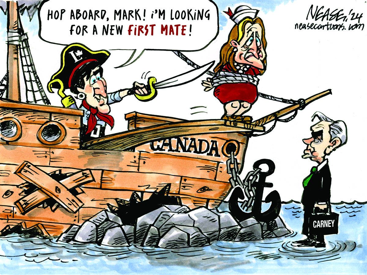 Steve Nease cartoon, July 17, 2024 | Toronto Sun