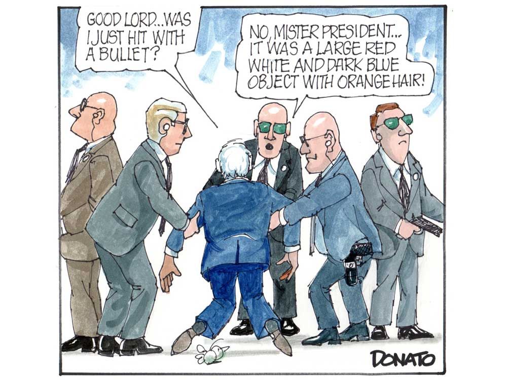 Andy Donato cartoon, July 21, 2024 | Toronto Sun