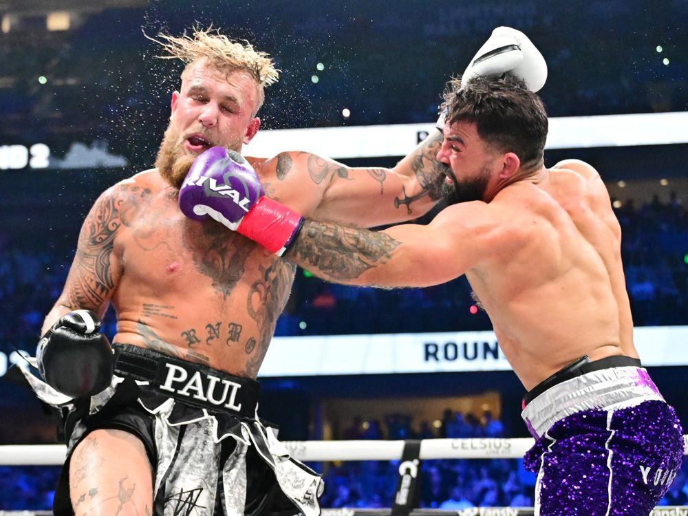 Jake Paul stops former UFC fighter Mike Perry to improve to 10-1 ...