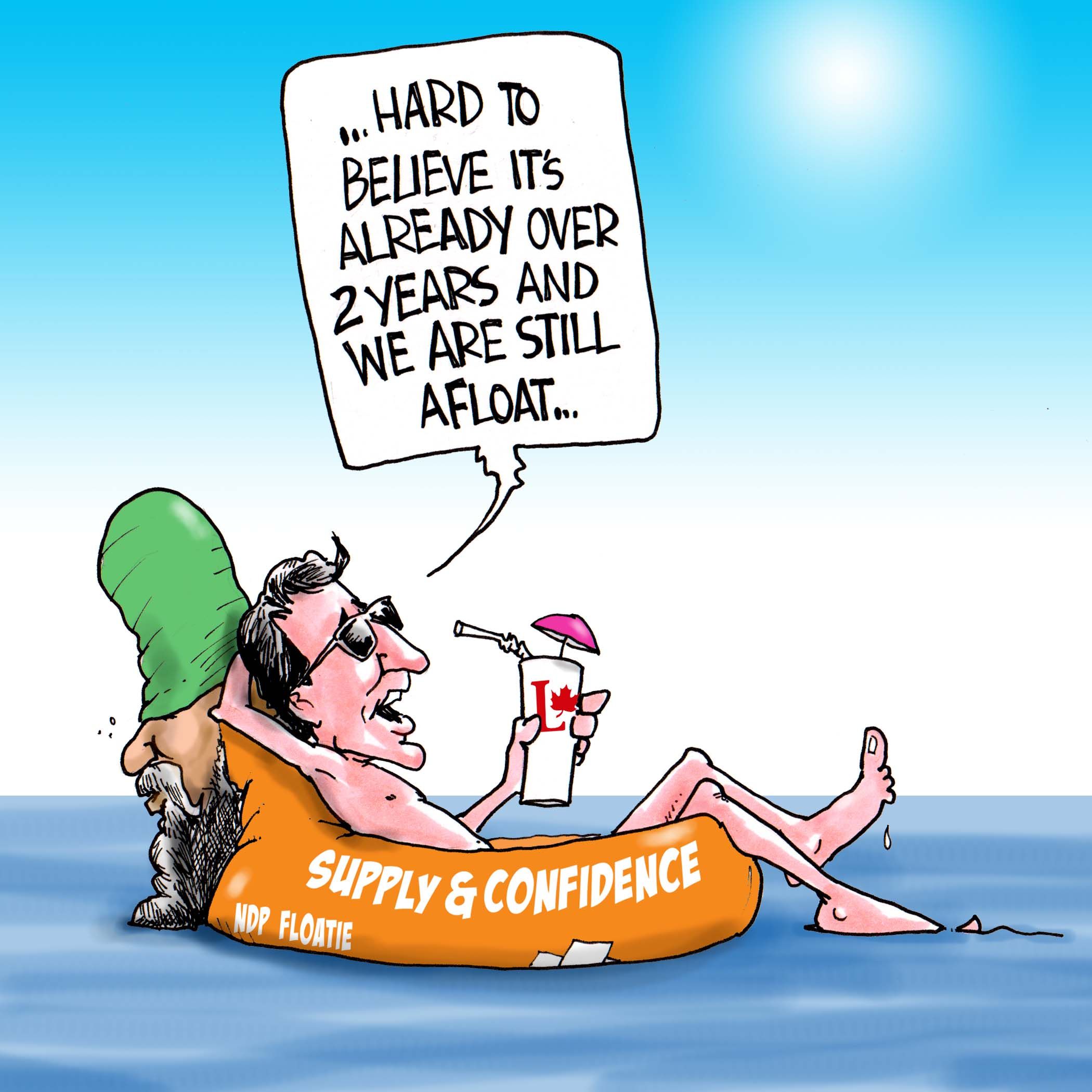 Tim Dolighan cartoon, Aug. 8, 2024 | Toronto Sun