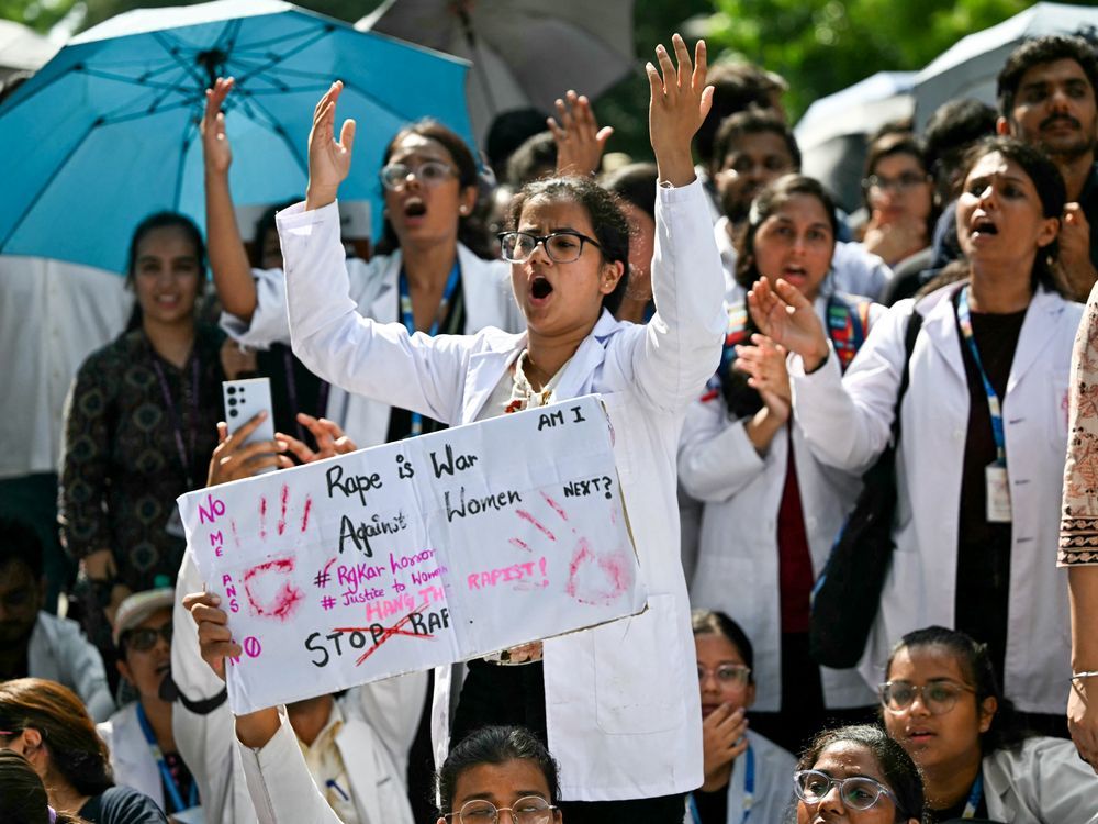 Protests grow in India over rape and killing of doctor a hospital ...