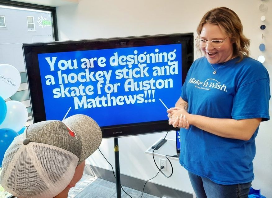 Ontario boy, 9, to design custom skates, stick for Auston Matthews ...
