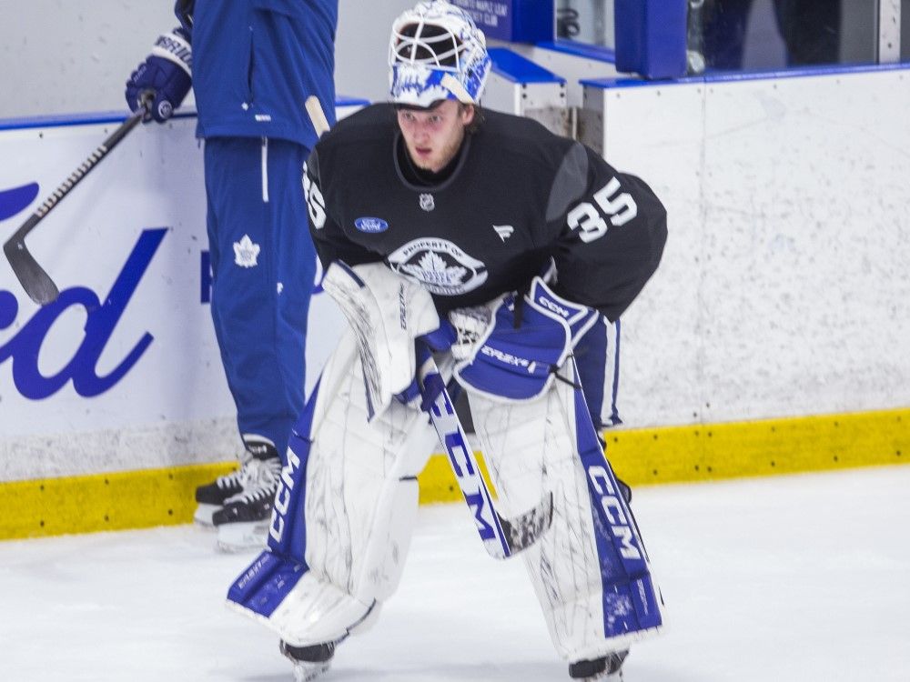 Maple Leafs' Dennis Hildeby making first NHL start on Thursday night ...