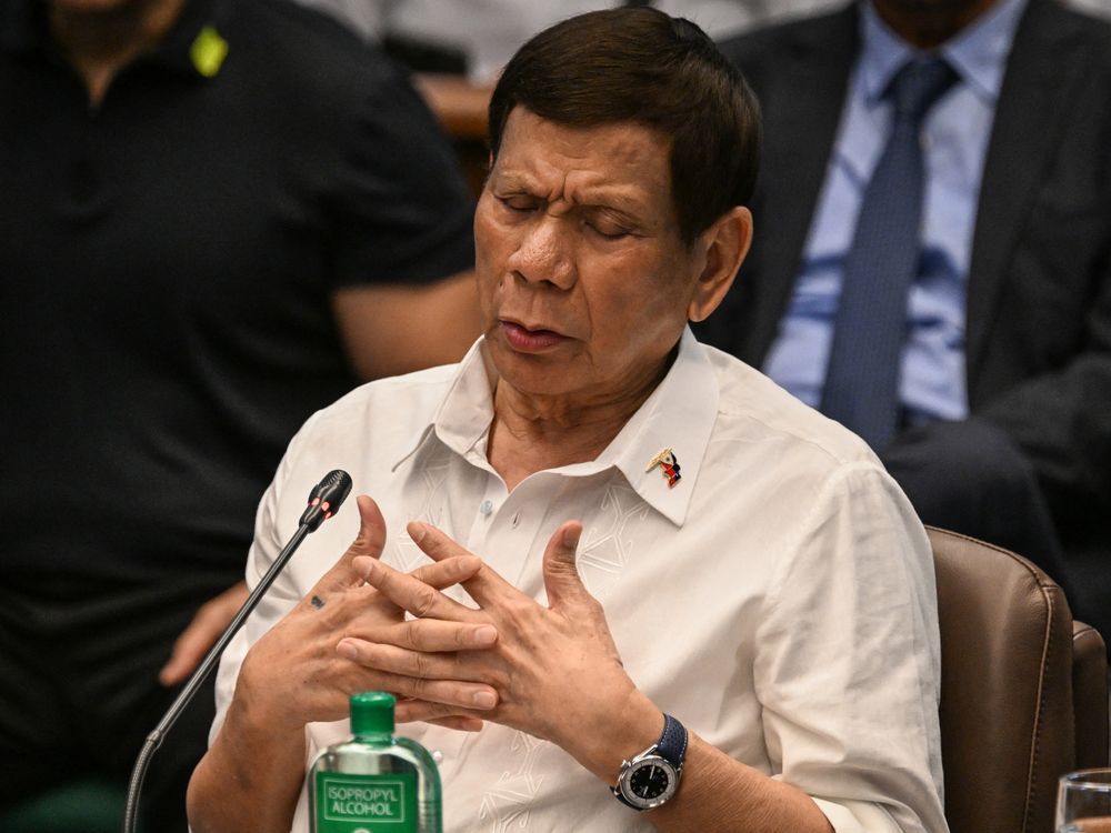 ICC takes custody of Duterte in crimes against humanity case | Toronto Sun