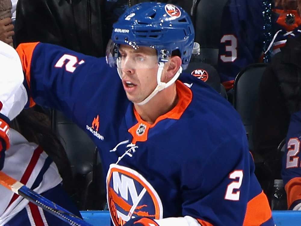 Islanders’ Mike Reilly helped off the ice after hit | Toronto Sun