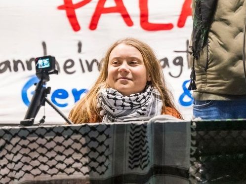 Giggly Greta Thunberg slams Israel at anti-Israel rally | Toronto Sun