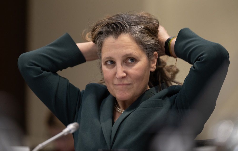 Freeland is no hero, her budget record is a disastrous one | Toronto Sun
