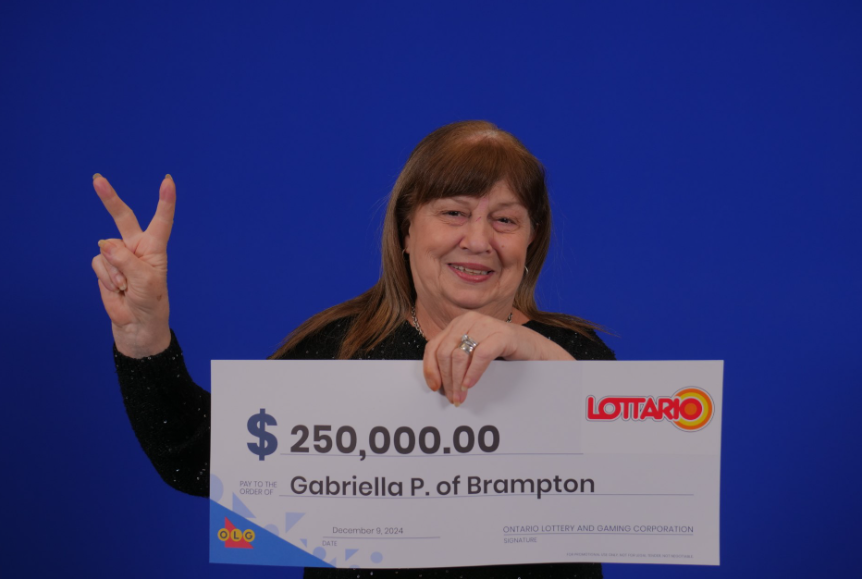 Brampton retiree picks up $250,000 in lottery win | Toronto Sun